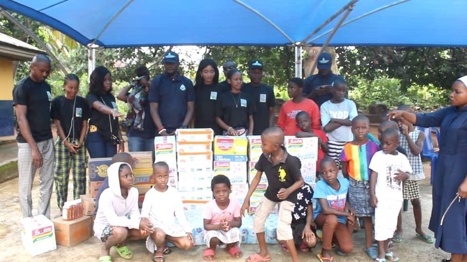 NTF visit to the holy family orphanage home. - NTF